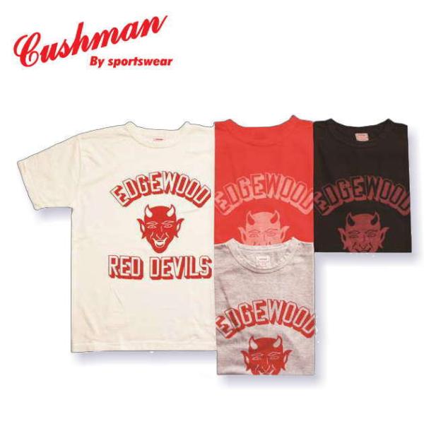 全国送料無料！代金引換手数料無料！！【CUSHMAN】 リサイクルコットンTee 【クッシュマン】メンズ　レディース 半袖Tシャツ●日本製●コットン100%▼▼▼詳細は商品説明文をご覧ください。