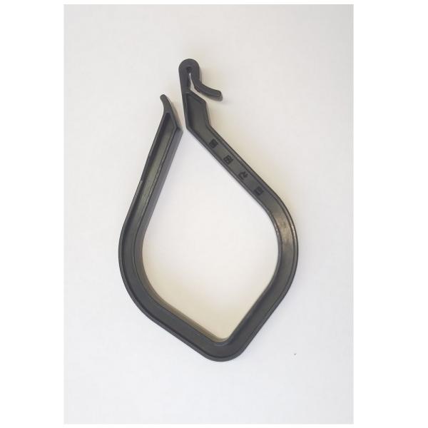 【生産国】韓国【用途】散水チューブ用の固定具です。　　　　 ワイヤーに吊り下げるように使用します。