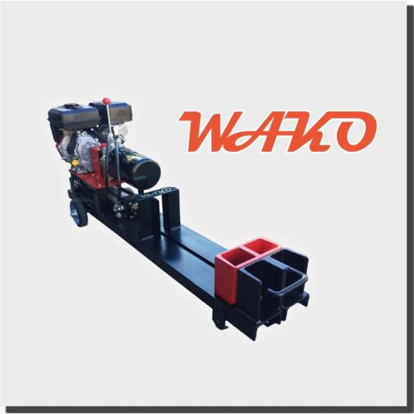 ■製品仕様最長処理能力：500mm破砕力：10tサイクルスピード：（出）11秒（入）9秒動力：三菱製エンジンOHV4.2psサイズ寸法：137cm×40cm×65cmから70cm重量：100kg一体削出の新刃を採用して破砕力10tを実現した...