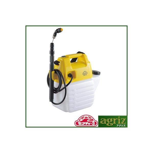 藤原産業 噴霧器 電池式 噴霧器 セフティ3 除草剤用電池式噴霧器 SSD-5J