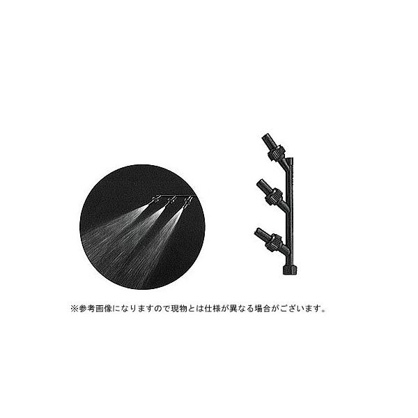 噴霧角度約20℃で空気を混入した霧は、ドリフトを抑えて、遠距離かつ強力に散布することができ、立木や密生繁茂した果樹に最適です。※散布幅はノズルからの距離が1mでの数値です。