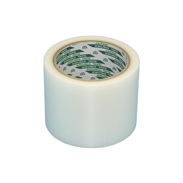 ポリエチレンクロス基材を使用した、手切れ性の良いビニルハウス補修用テープです。ポリ塩化ビニル（塩ビ）、ポリオレフィン（ＰＯ）のハウスの補強・補修に適しています。簡単に手で切れるためカッターやはさみがいらず、作業性の良いテープです。