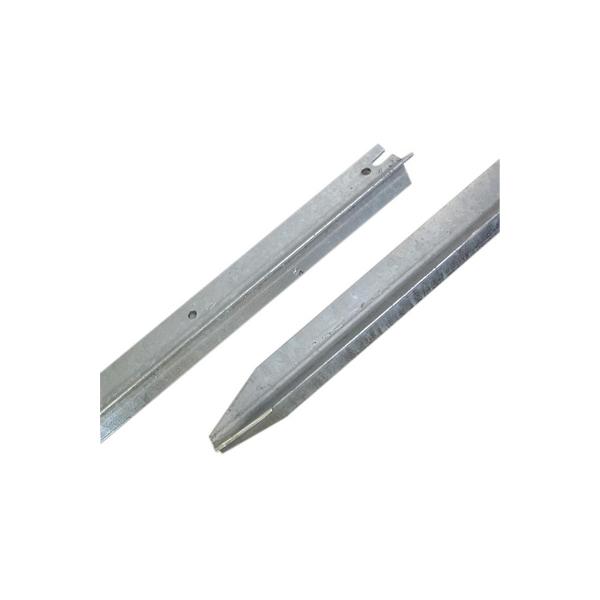 サージミヤワキ 電気柵 本体取付用支柱 Y型ポスト 1500mm (メッキタイプ) Sシリーズ MBSシリーズ