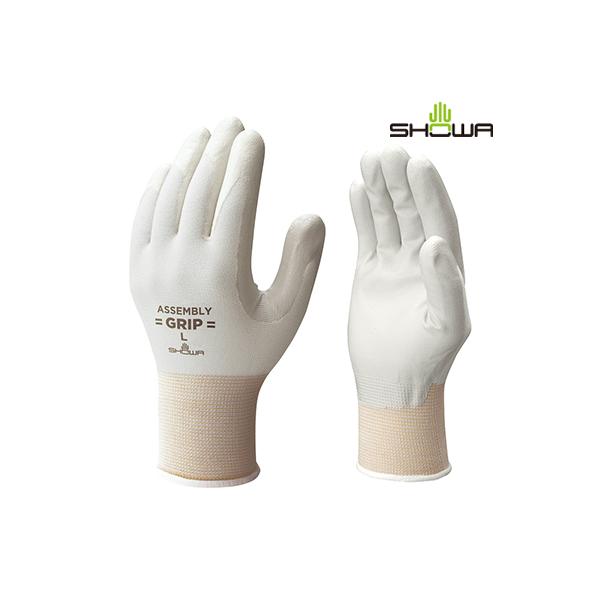 ショーワグローブ 手袋 組立グリップ L 3双入 No.370 -L-3P グレー