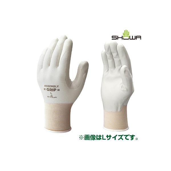 ショーワグローブ 手袋 組立グリップ M 3双入 No.370 -M-3P グレー