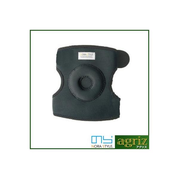 のらスタイル 膝クッションドーナツ ブラック
