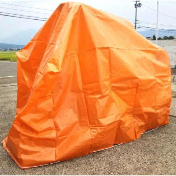 オギハラ工業 コンバインカバー ロープ付 タイプD (3条刈グレンタンク向け）a幅1800×b長さ4100×c高さ1600mm