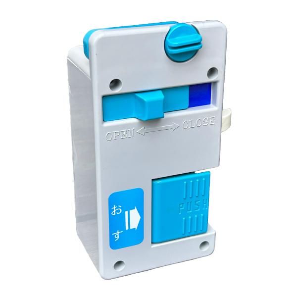 ・仮設トイレのドアノブと内鍵としての部材。・内側のスライド式ストッパーが２箇所いている為、容易に開けられなくなります。・快適トイレの標準仕様となります。・付属のネジを電動ドリル等で締め付けドアーに取付。・スライド式ストッパー２箇所付。＜寸法...