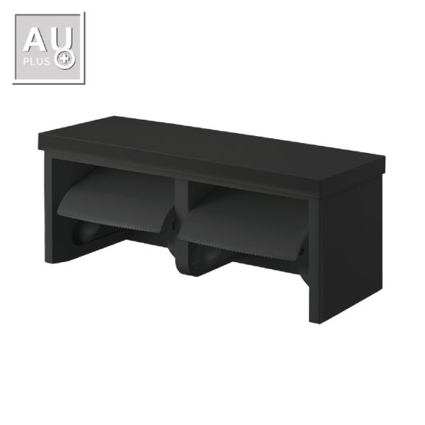 ペーパーホルダーに棚が付いている為、小物や衛生用品を置いておくことができ、スペースを有効に活用できる機能性を兼ね備えた商品となります。＜材質＞ABS樹脂、ポリアセタール＜色＞ブラック