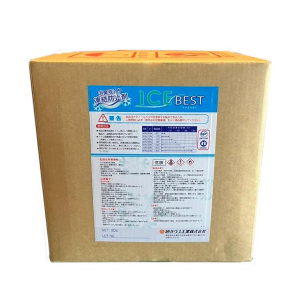 仮設トイレ専用不凍液（消臭成分入り）寒冷地用の凍結防止剤が含まれており外気温マイナス40度まで対応。爽やかなレモンの香料にプラスして消臭成分も含まれております。仮設トイレ内の臭いが気になる場合には、デオベスト（別販売）と合わせてご使用になれ...