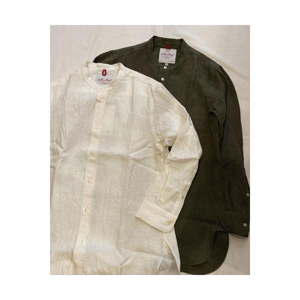 Le Sans Pareil,ル サンパレイユ,LINEN,BAND COLLAR SHIRT,LSP-11U-241041,リネン,バンドカラーシャツ,　brand : Le Sans Pareilstyle : LINEN Bandco...