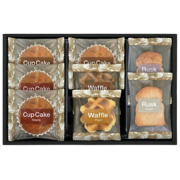 ●カップケーキ（プレーン×2、メープル×2）、ワッフル（プレーン、チョコ）、ラスク（シュガー、ココナッツ）●箱190×308×57mm（日本製）●賞味期限/180日（製造日より）お客様へのお願いと注意事項※のし対応商品はのしにお名前をお入れ...