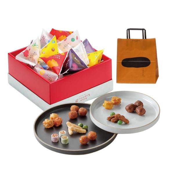 「商品情報」商品の説明ころころ可愛らしいかりんと8種詰合せ。見て楽しい、食べて楽しいかりんとです。原材料・成分小麦・乳成分・落花生・大豆・ごま・りんご「主な仕様」内容：黒糖丸かりんと/カレーかりんと/カプチーノかりんと/リンゴ丸かりんと/ ...