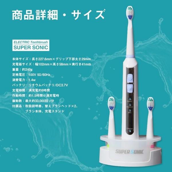 SIS 電動歯ブラシ 本体【今だけ替えブラシ6本付】電動音波 SIS 電動歯ブラシ 本体【今だけ替えブラシ6本付】電動音波