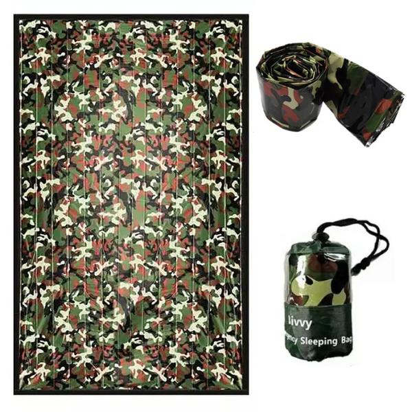 もしものときに！寝袋にもなる、防災シートです。大人でもすっぽり収まる大判サイズで保温、防水、防風、防雪に優れます。便利な収納袋付きなので車や非常持出袋にあると安心ですね。もちろんレジャーにも大活躍！敷物として使ったり、雨よけにしたり、もちろ...