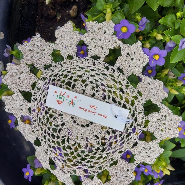 ●サイズ：約 直径15［cm］ｃｍ（多用途にお使い頂けるサイズです）●素　材：綿 100％●ご家庭でお洗濯出来ます。※写真は参考画像です。撮影小物等は商品に含みません。