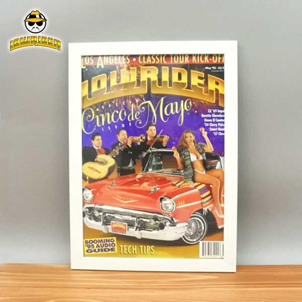 ローライダーマガジンのアートパネルがアメリカより入荷しました！壁に飾ることも立てかけて置くことも可能です。お部屋の雰囲気を一気に変えることができます。ガレージなどにもおすすめです♪■サイズ　縦：約32.2cm  横：約23.5cm　厚さ：約...