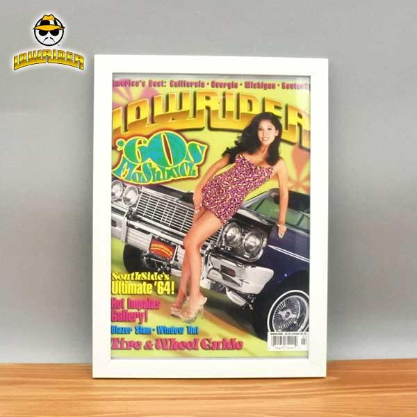 ローライダーマガジンのアートパネルがアメリカより入荷しました！壁に飾ることも立てかけて置くことも可能です。お部屋の雰囲気を一気に変えることができます。ガレージなどにもおすすめです♪■サイズ　縦：約32.2cm  横：約23.5cm　厚さ：約...