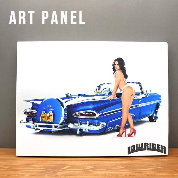 1959 CHEVROLET IMPALA Convertible のアートパネルがアメリカより入荷しました！インパクトはありますが、モダンな雰囲気のキャンバスアートパネルなので、お部屋にもガレージにもピッタリ。 日本では手に入らないレアな...