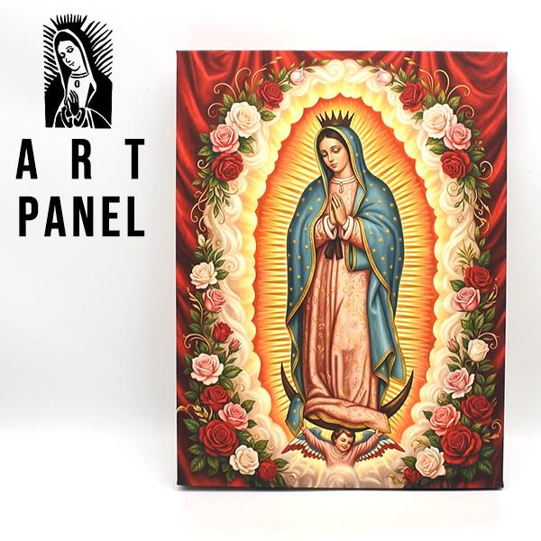 GUADALUPE MARIAのアートパネルがアメリカより入荷しました！インパクトはありますが、モダンな雰囲気のキャンバズアートパネルなので、お部屋にもガレージにもピッタリ。 日本では手に入らないレアな一品です！飾るためのフックが付属されて...