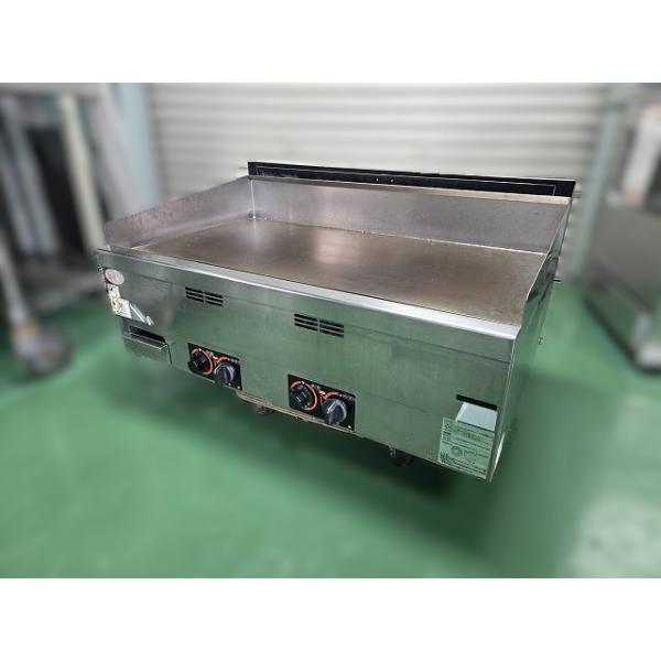 ■管理番号：1100000115579■メーカー：マルゼン■型番：MGG-096TB■ガス種：都市ガス■ガス消費量：13.6kW(11,700kcal/h)■ガス接続口：15A■着火方法：圧電式自動点火■能力：温度調整：100〜350℃(サ...