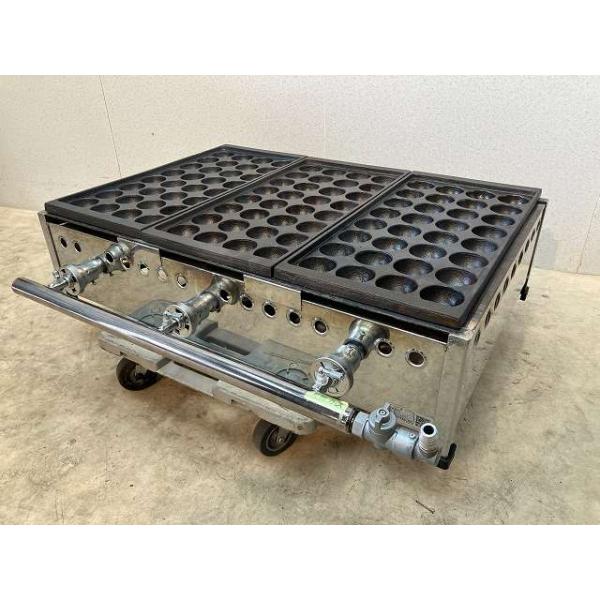 ■管理番号：1100000128992■メーカー：伊東金属■型番：323S■ガス種：都市ガス■ガス消費量：8,282kcal/h■ガス接続口：Φ13mmゴム管■能力：32穴×3連■外形寸法：W720 x D482＋120x H190mm■サ...