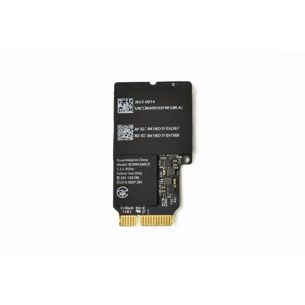 iMac 21.5/27-inch A1418/A1419  BCM94360CD Bluetooth wi-fi無線LANカード 中古品 ■対応機種：iMac 21.5-inch/27-inch A1418/A1419 ■型番：BCM94...