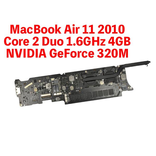 MacBook Air 11 Late 2010　Core 2 Duo 1.6GHz 4GB NVIDIA GeForce 320M ロジックボード 中古品 4-0622-1中古品になりますので使用感や小キズ等はあります。(営業日のみ)ロジ...