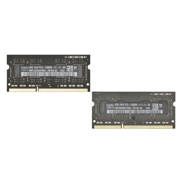 Mac対応 メモリ DDR3 2GB×2枚  PC3-12800S 中古品中古品なので、使用感や小傷があります。写真は同機種・同型番の写真を流用しているため外観の状態、ラベルのフォント等が異なる場合がございます