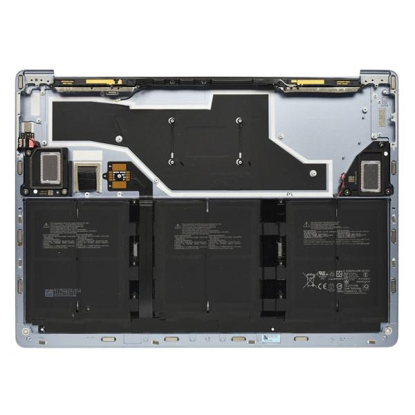Microsoft Surface Laptop 4 13.5 1958 ボトムケース アイスブルー 中古品 4-0806-1Surface Laptop 4 13.5 アイスブルー より取り外しました。バッテリー(G3HTA052H)駆動...