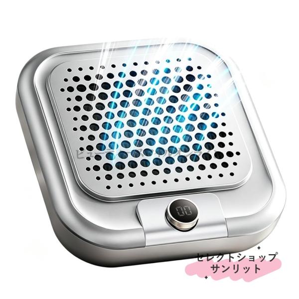 【商品名】ネイル集塵機 プロ級の強力吸引力 10段階無段階調整 静音設計 卓上タイプ ネイルダストクリーナー LED表示付き ブラシレスモーター搭載 コード式 美甲用 粉塵吸引 業務用にも【価格】27509円