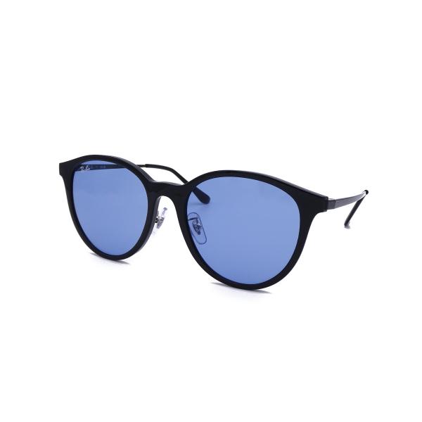 レイバン サングラスRB4334D 601/80 55ブラック/ブルーサイズ55mm（6カーブ）レンズ素材：プラスチックレンズ横幅 55mm鼻幅 19mmテンプル長さ 145mm