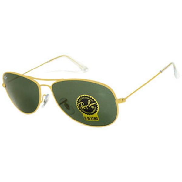 レイバン サングラス Ray-Ban アビエーター COCKPIT SMALL-コックピットスモール- RB3362 001 56 ゴールド/G-15XLT サイズ56mm（6カーブ）レンズ素材：ガラス