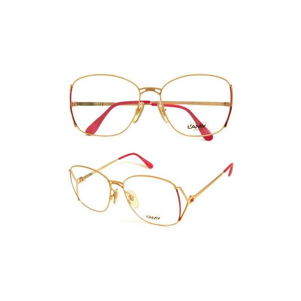 ラミー-LAMY-CYRIELLE L569 56MADE IN FRANCEフレームカラー：L569（金色）サイズ56mm【サイズ感の目安】　レンズ横幅：56mm 　　　　鼻幅：16mm フロント縦幅：51mm フロント前幅：135mm ...