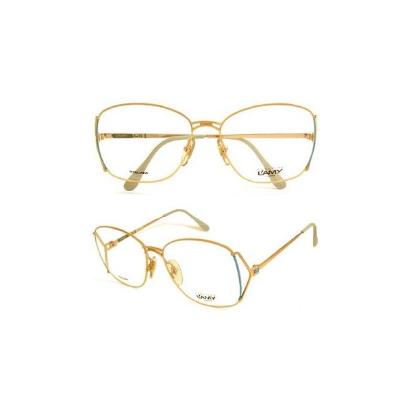 ラミー-LAMY-CYRIELLE L570 56MADE IN FRANCEフレームカラー：L570（金色）サイズ56mm【サイズ感の目安】　レンズ横幅：56mm 　　　　鼻幅：16mm フロント縦幅：51mm フロント前幅：135mm ...