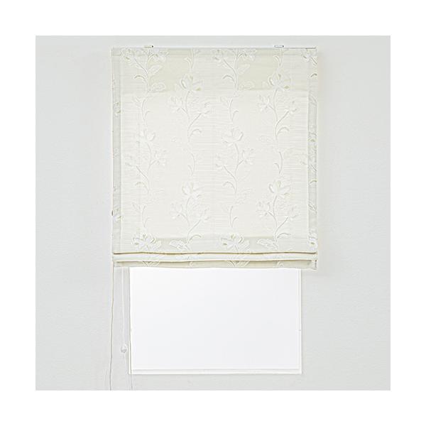 クラシカルな植物文様をストライプ状に表現しました。ナチュラルなインテリアとも合わせやすい柔らかな印象の厚地ローマンシェードです。【機能】洗濯可能【関連キーワード】オーダーローマンシェード シェードカーテン 厚地シェード 花柄 植物柄 フラワ...