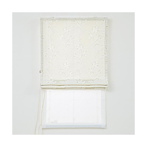 クラシカルな植物文様をストライプ状に表現しました。ナチュラルなインテリアとも合わせやすい柔らかな印象の厚地ダブルシェードです。【機能】洗濯可能【関連キーワード】オーダーダブルシェード シェードカーテン 厚地シェード 花柄 植物柄 フラワー ...