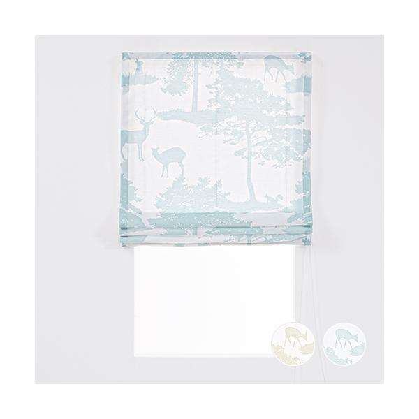 木々の中に暮らす動物たちがかわいい遮像レースローマンシェードです。特殊な断面の糸が光を乱反射させて、昼も夜も室内を見えにくくします。【機能】遮像 洗濯可能【関連キーワード】オーダーローマンシェード シェードカーテン レースシェード 柄物シェ...