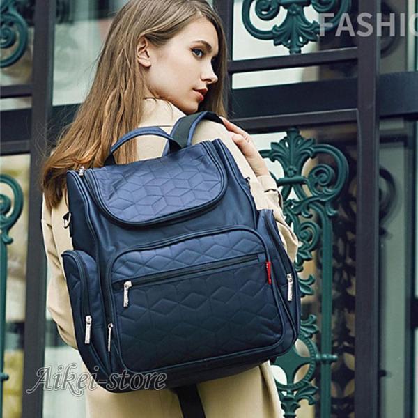 ■品名:マザーバッグ■素材（外側）: ナイロン■素材（内側）:ポリエステル■サイズ(約):横31cm、縦39cm、マチ15cm■重さ(約):950g■ポケット内側：メイン収納x1  小物用オープン式x4　　　　　　外側：ファスナー式x4■収...