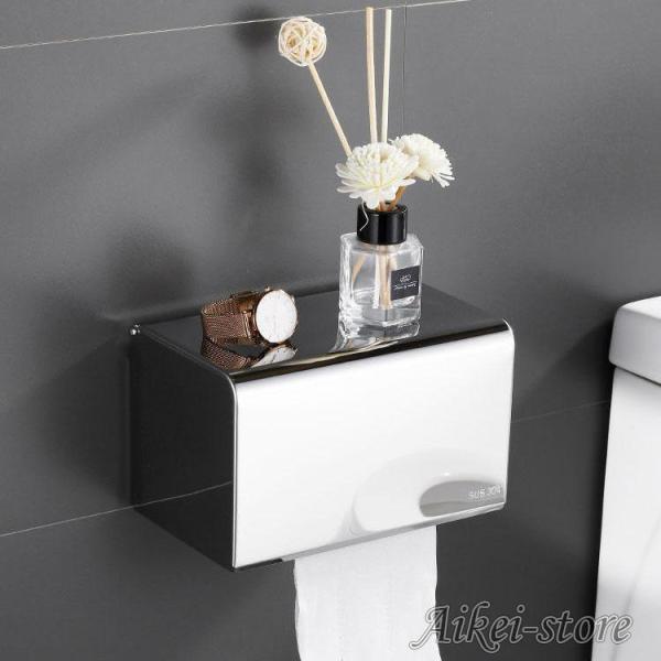 ■品名：トイレットペーパーホルダー■素材：ステンレス■カラー：全4色■サイズ：写真参考人気検索ワード：トイレットペーパーホルダー おしゃれ トイレ用品 トイレ インテリア 棚付き 北欧 シンプル 省スペース 木製 おしゃれ 棚付き 天板 天...
