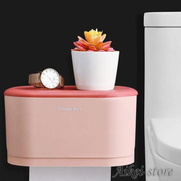 ■品名：トイレットペーパーホルダー■素材：PP■カラー：全4色■サイズ：SMALL-BIG人気検索ワード：トイレットペーパーホルダー おしゃれ トイレ用品 トイレ インテリア 棚付き 北欧 シンプル 省スペース 木製 おしゃれ 棚付き 天板...