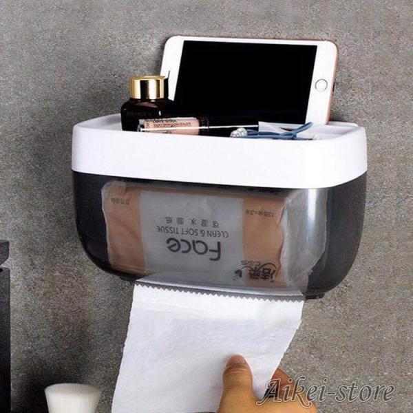 ■品名：トイレットペーパーホルダー■素材：PP■カラー：全4色■サイズ：SMALL-BIG人気検索ワード：トイレットペーパーホルダー おしゃれ トイレ用品 トイレ インテリア 棚付き 北欧 シンプル 省スペース 木製 おしゃれ 棚付き 天板...