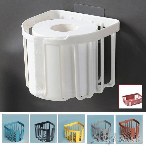 ■品名：トイレットペーパーホルダー■素材：ABS■カラー：全6色 ■サイズ：写真参考人気検索ワード：トイレットペーパーホルダー おしゃれ トイレ用品 トイレ インテリア 棚付き 北欧 シンプル 省スペース 木製 おしゃれ 棚付き 天板 天然...
