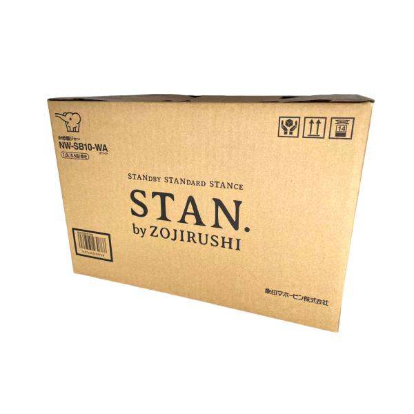 ZOJIRUSHI 象印 STAN. IH炊飯ジャー 5.5合炊き ホワイト NW-SB10-WA★必ずご購入前にご確認ください。 製品の故障・初期不良等がございましても当店では受付いたしかねます。 メーカーサポートへ直接お問い合わせをお願...
