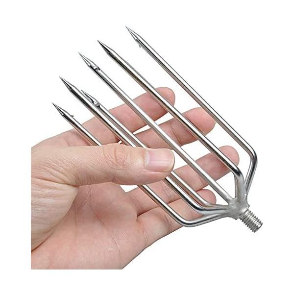 【発売日：2019年08月10日】/包装内容銛先(7又）*2点入り/適用性が高い8ミリのねじを使って、自分でレバーを動かしたり、8ミリのネジ穴を使ってロッドに追加したりして、より多くの獲物を得ることができます。/強力な組み合わせ岩とサンゴ礁...