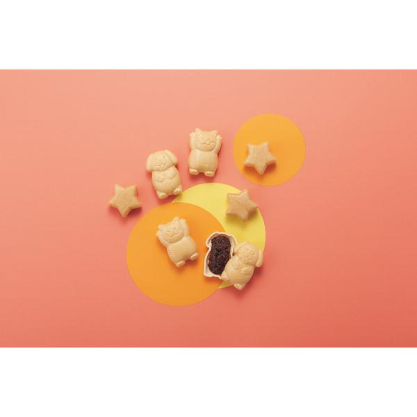 ●犬もなか×2、猫もなか×2、星もなか×2、あんこ35g×6●賞味期間：製造から120日●加工地：日本●箱サイズ：約15×26×4.5cm●箱重量：約400g●化粧箱入名入れ 内祝い お返し 祝い返し 出産 出産内祝い 結婚 結婚内祝い 引...