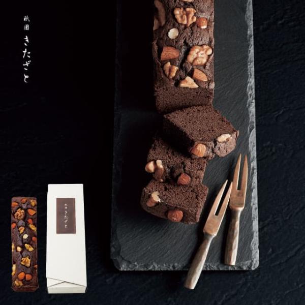 ●内容量：パウンドケーキチョコ×1個●賞味期限：常温60日●アレルギー：卵・乳・小麦・くるみ●箱サイズ：約82×240×60mm●箱重量：約265g