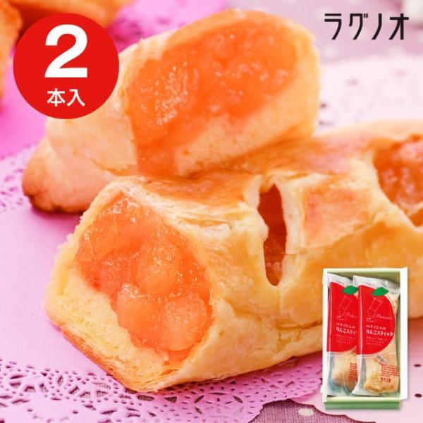 ●内容量：りんごスティック×2本●賞味期限：常温45日●アレルギー：卵・乳・小麦●箱サイズ：約105×185×36mm●箱重量：約340g