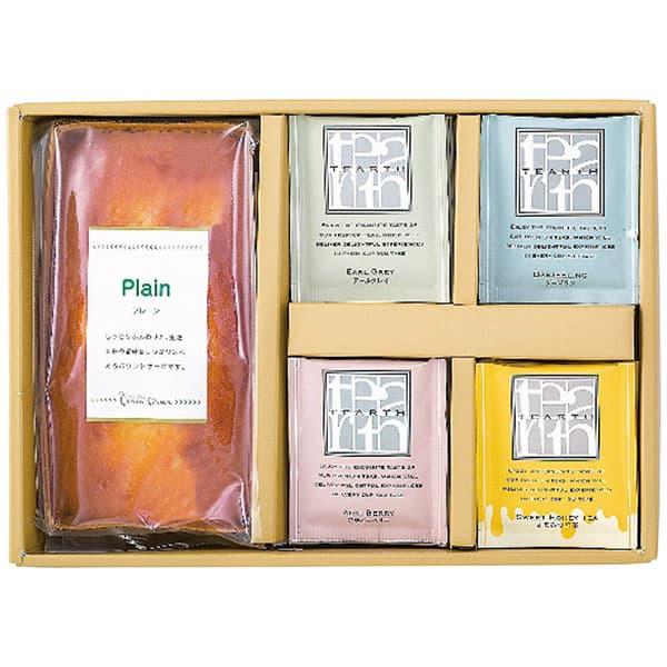 ●商品内容：パウンドケーキ(プレーン)1個・紅茶(はちみつ紅茶2g・アールグレイ2g・ダージリン2g・アサイーベリー1.5g各5袋)・賞味期間/製造日より常温約120日・［日本製］・【卵・乳成分・小麦・大豆】●サイズ・重量：27×19.2×...