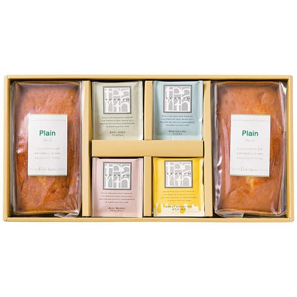 ●商品内容：パウンドケーキ2個・紅茶(はちみつ紅茶2g・アールグレイ2g・ダージリン2g・アサイーベリー1.5g各5袋)・賞味期間/製造日より常温約120日・［日本製］・【卵・乳成分・小麦・大豆】●サイズ・重量：37.5×19.2×7.5c...